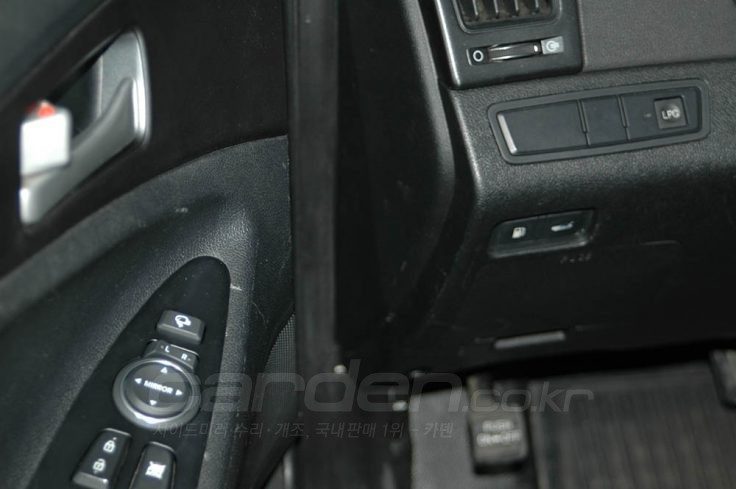 YF쏘나타 LPG차량 전동접이 락폴딩 설치작업 – 사이드미러 수리 개조 국내판매 1위-카덴